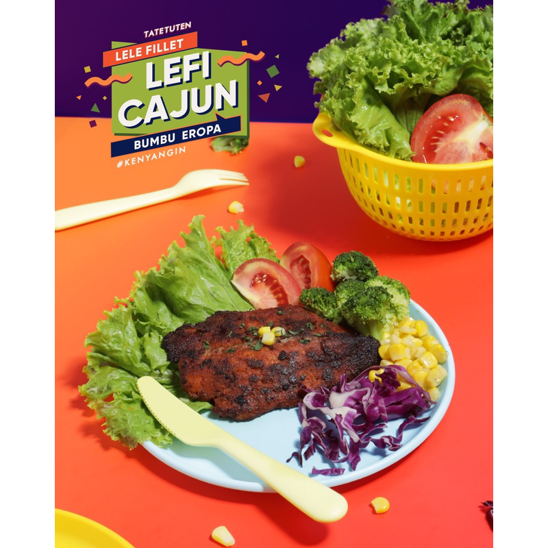 Jual Lefi Cajun (Lele fillet bumbu eropa non msg/pengawet/pewarna ...
