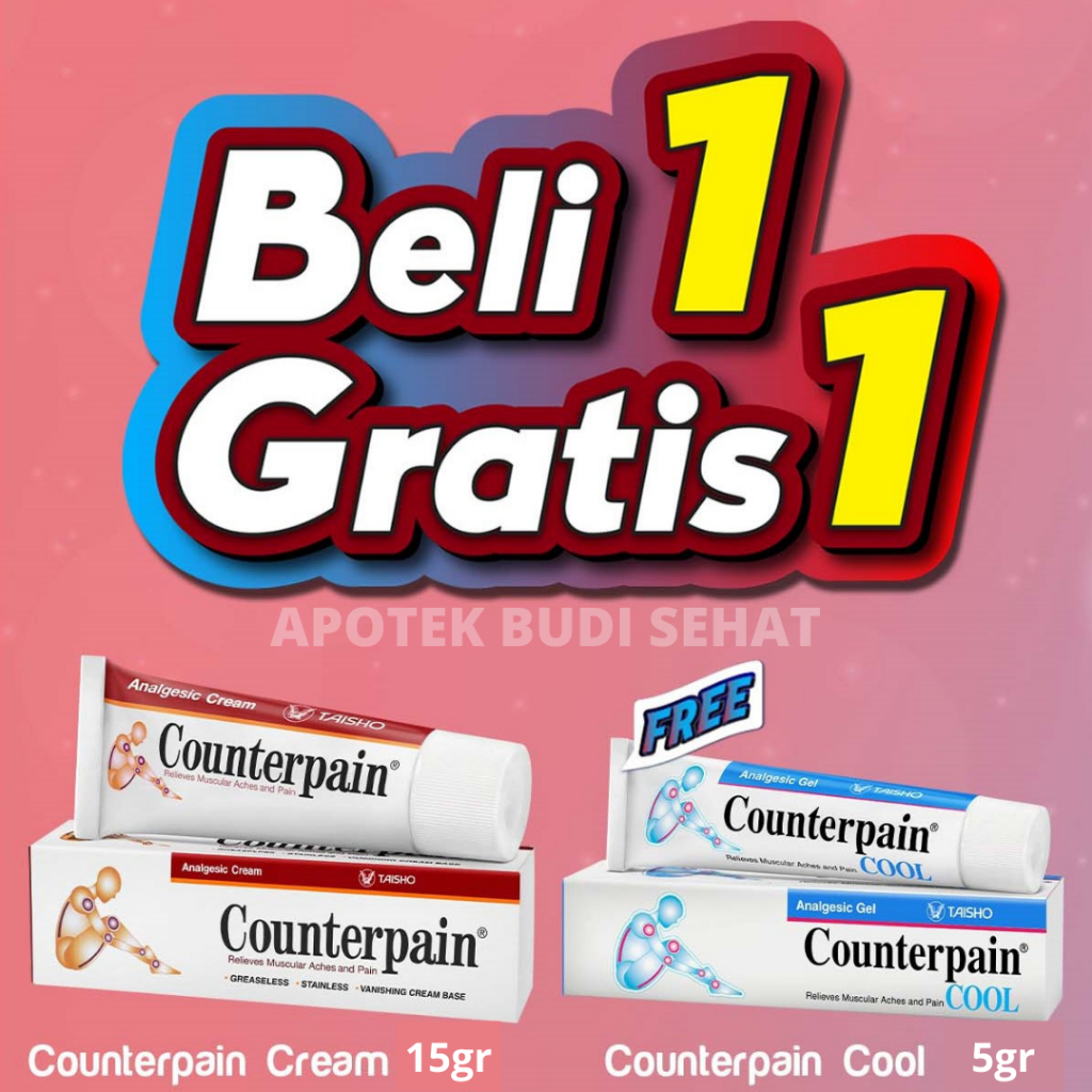 Jual Salep Counterpain 30gr Counterpain Cool Obat Keseleo Salep Keseleo ...