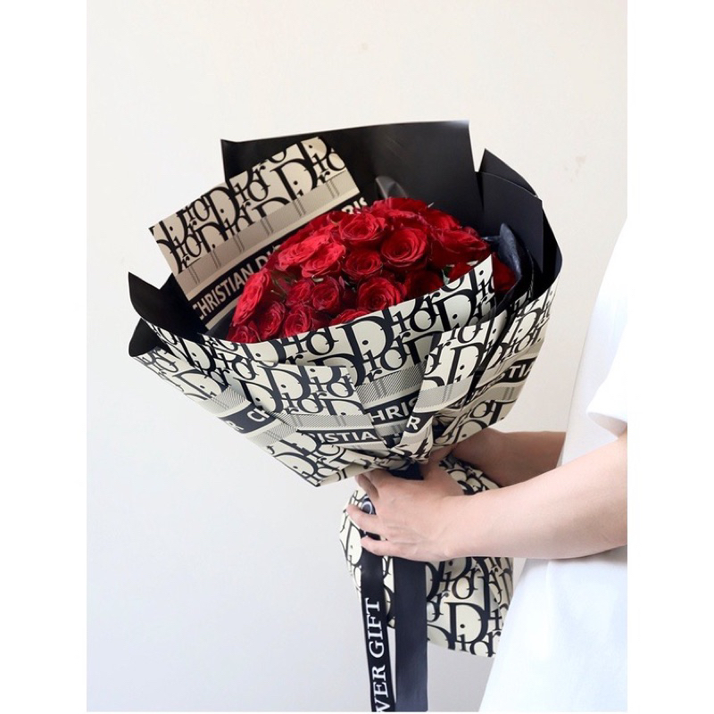 Jual Kertas Cellophane Buket Bunga Branded / Flower Wrapping CD ...