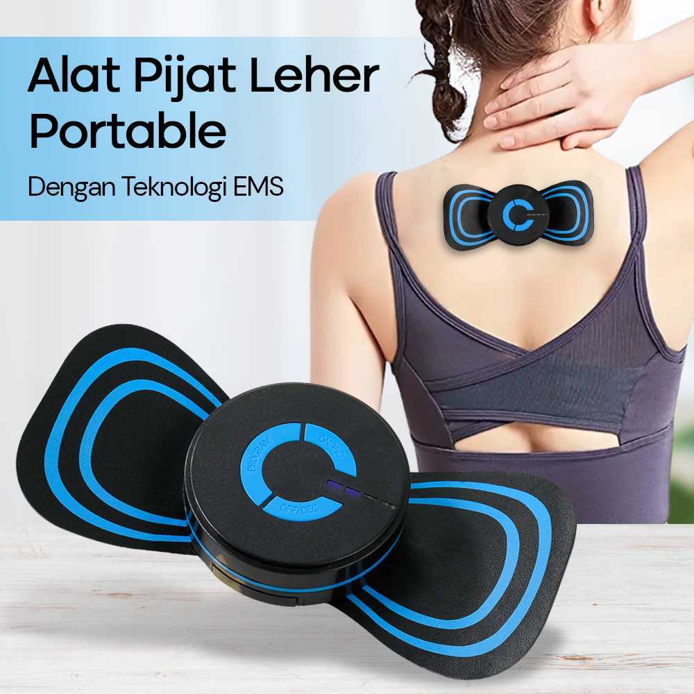Jual Alat Pijat Leher Elektric Elektrik Mini Massager Leher Kaki Terapi ...
