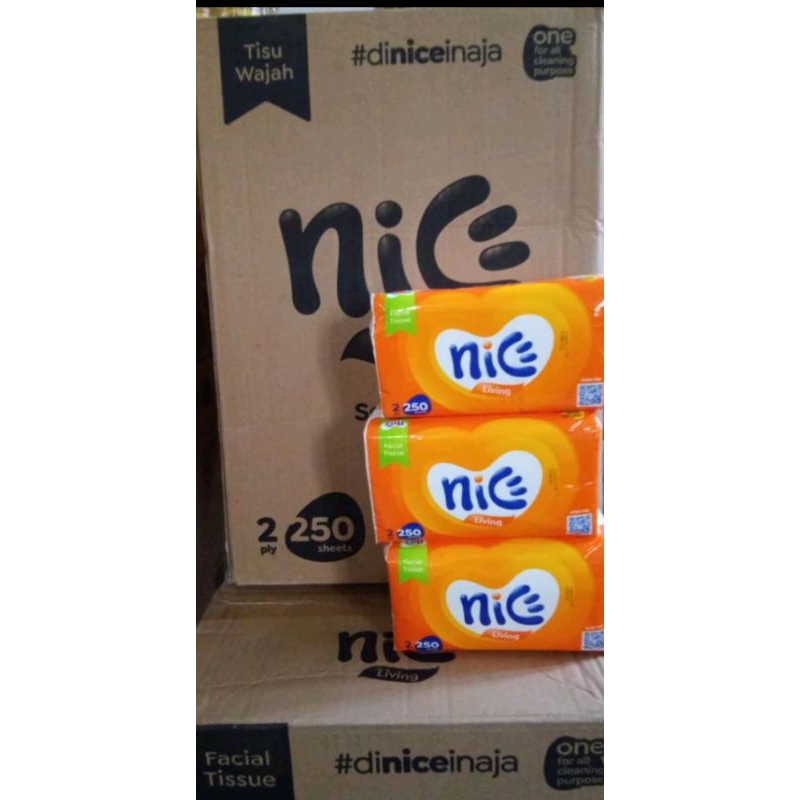 Jual TISSUE NICE 500 S 1 DUS ISI 36 BKS /TISU NICE 250/500 sheet 1 ...