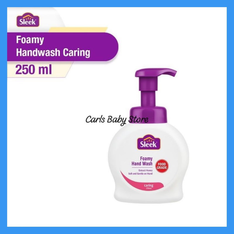 Jual SLEEK FOAMY HAND WASH CARING 250 ML | Shopee Indonesia