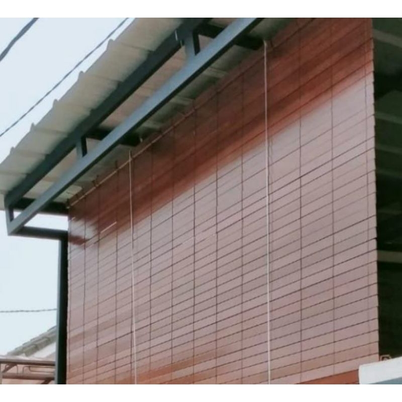 Jual Krey/Tirai.gulung.PVC,penahan,tampias,hujan,dan,panas | Shopee ...