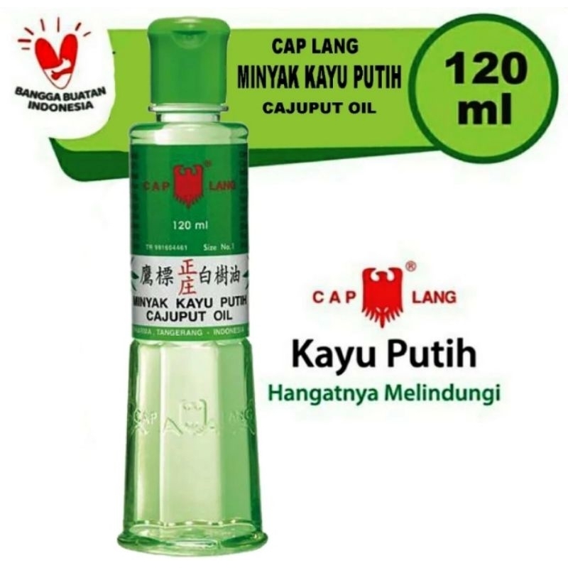 Jual Minyak Kayu Putih CAP LANG / Kayu Putih Caplang 120ml | Shopee ...
