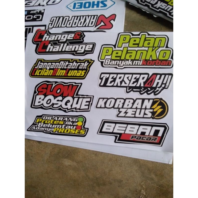 Jual sticker kata kata anak muda viral | Shopee Indonesia