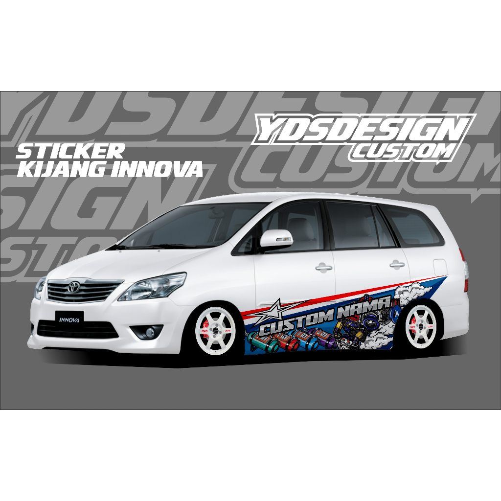 Jual STICKER NEW LIVERY INNOVA | Shopee Indonesia