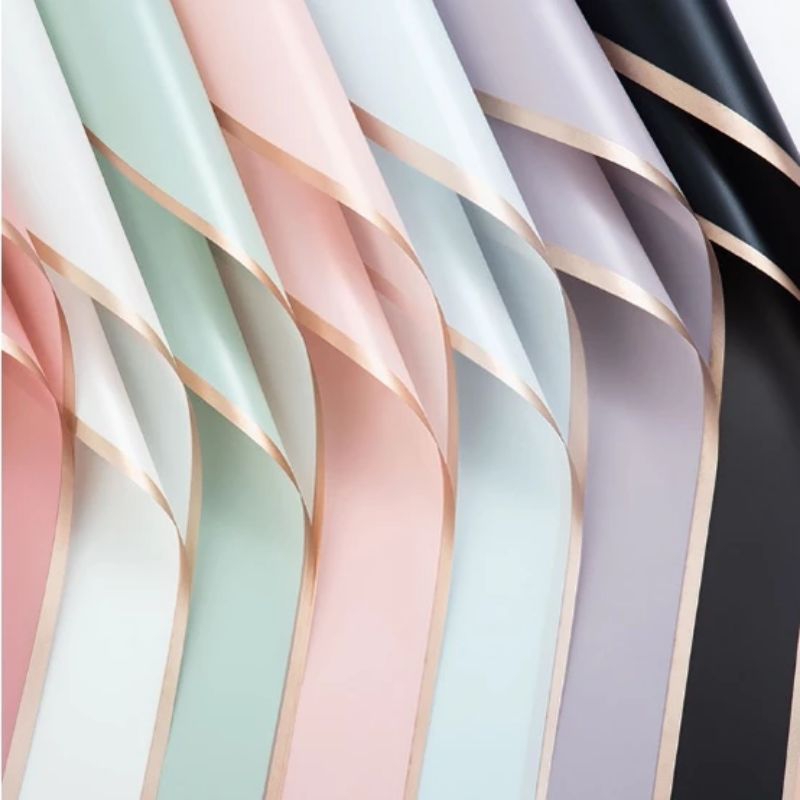 Jual Kertas bungkus buket/ cellophane flower wrape /cello paper ...