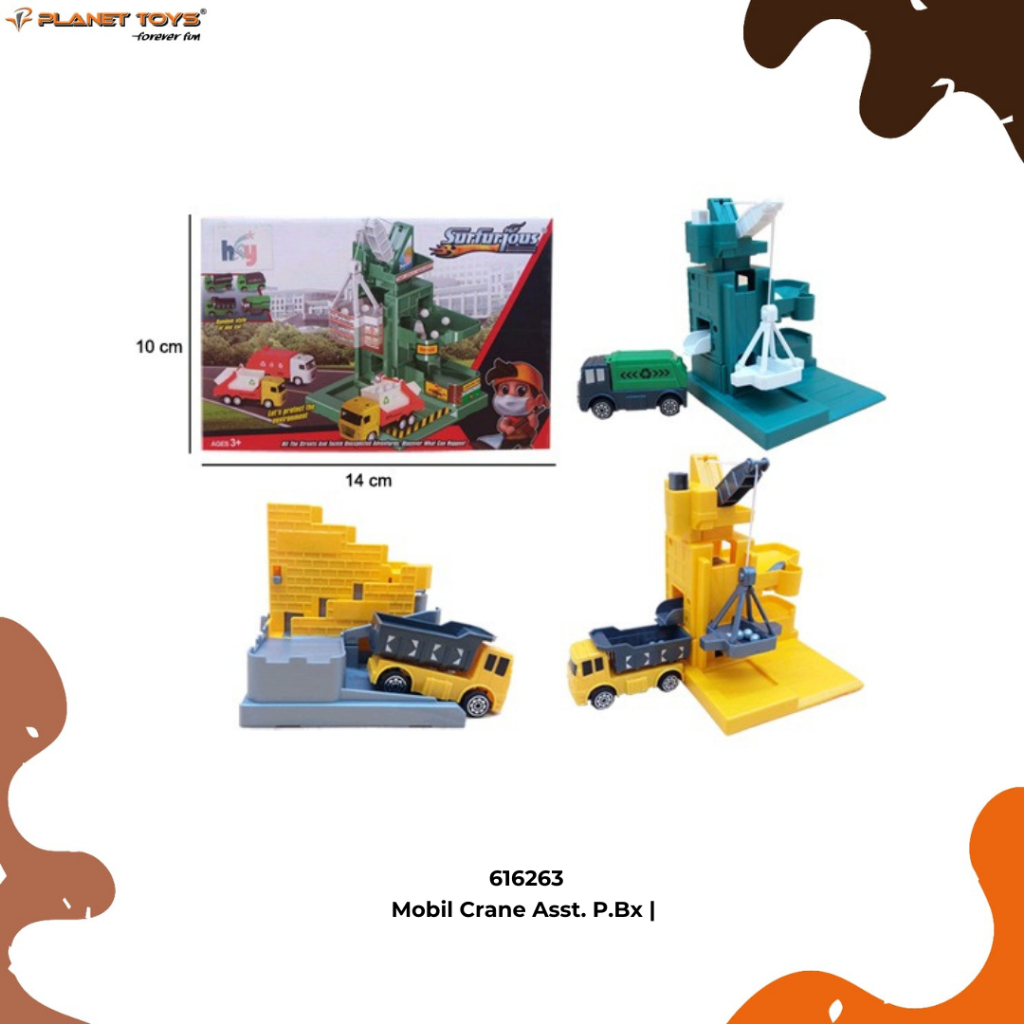Jual Mainan Anak Mobil Truk Konstruksi DIY Planet Toys | Shopee Indonesia