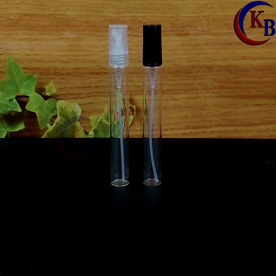 Jual BOTOL SPRAY 10 ML PARFUM REFILL / BOTOL KACA 10ML VIAL TANPA ISI ...