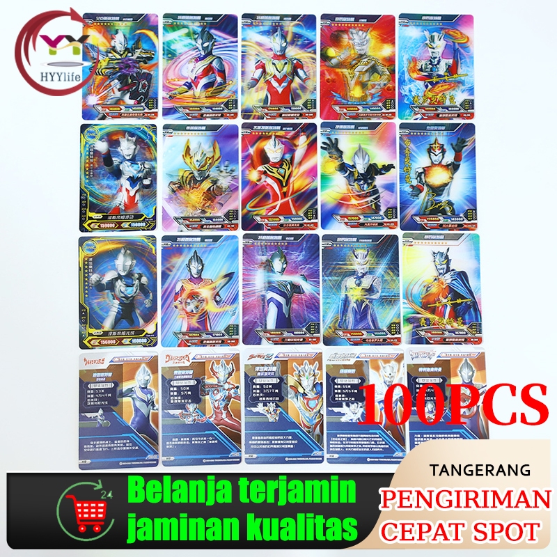 Jual 110pcs Kartu Ultraman Mainan Ultraman Mainan Kartu Ultraman Orb ...