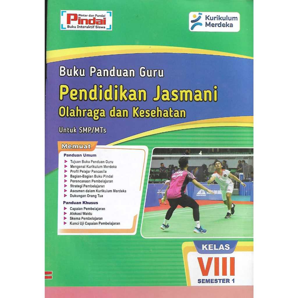 Jual Buku Panduan Guru PJOK Kelas 8 SMP/MTs Semester 1 Kurikulum Merdeka | Shopee Indonesia