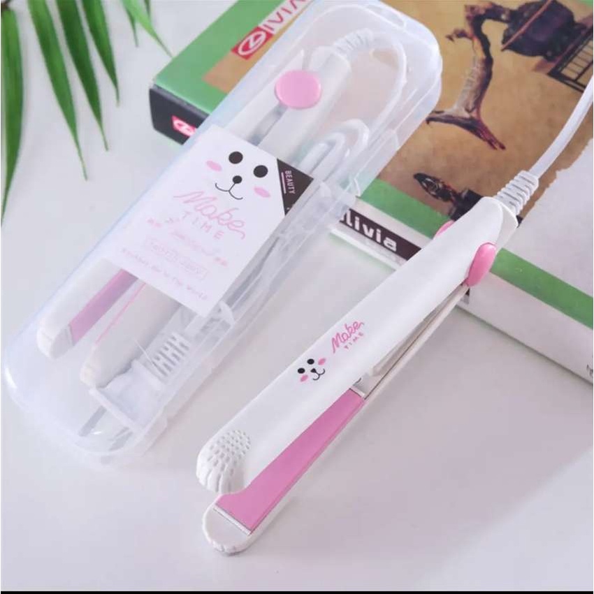 Jual Catokan Rambut Mini 2in1 Bisa Lurus Dan Keriting Portable Premium ...