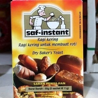 Jual ragi saf instan sachet 11gr (5x11gr) | Shopee Indonesia