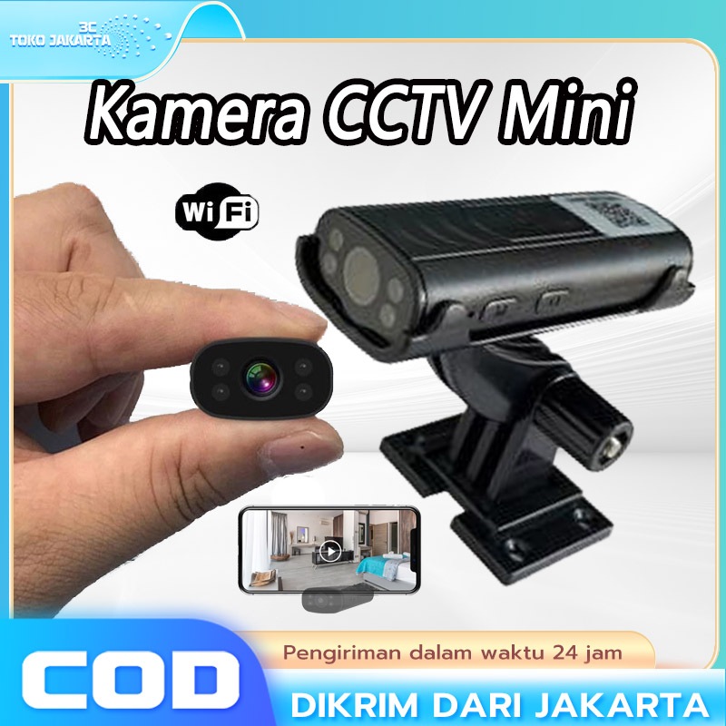 Jual Kamera CCTV Mini Spy Camera CCTV Wifi Tanpa Kabel 1080P HD 2MP ...