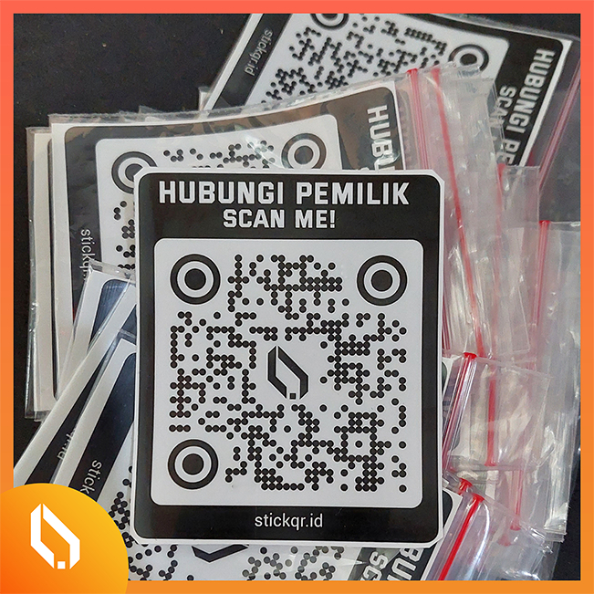 Jual Stiker QR Code Unik Untuk Tandai Barang Berharga - StickQR Type ...