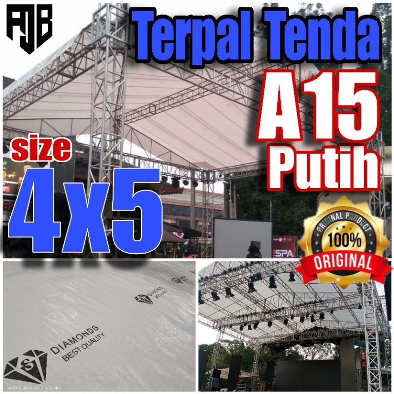 Jual Terpal Korea A15 Ukuran 4x5 Terpal Tenda | Shopee Indonesia