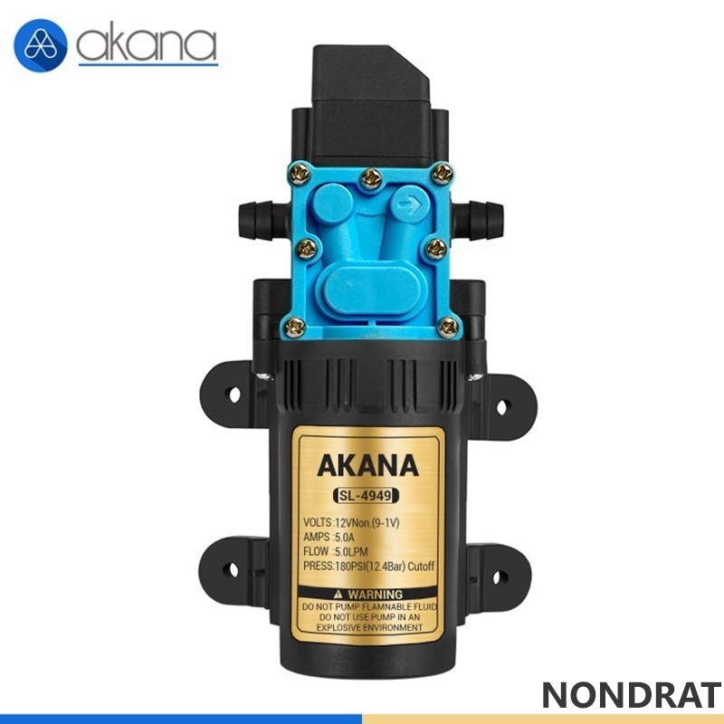 Jual Pompa DC 12 Volt AKANA 4949 - OTOMATIS TEKANAN TINGGI | Shopee ...