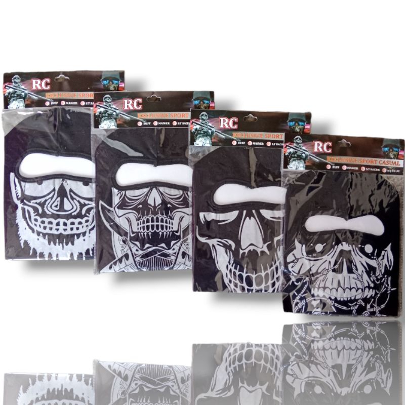 Jual Baff Buff Masker Topeng Ninja Motif Tengkorakk | Shopee Indonesia