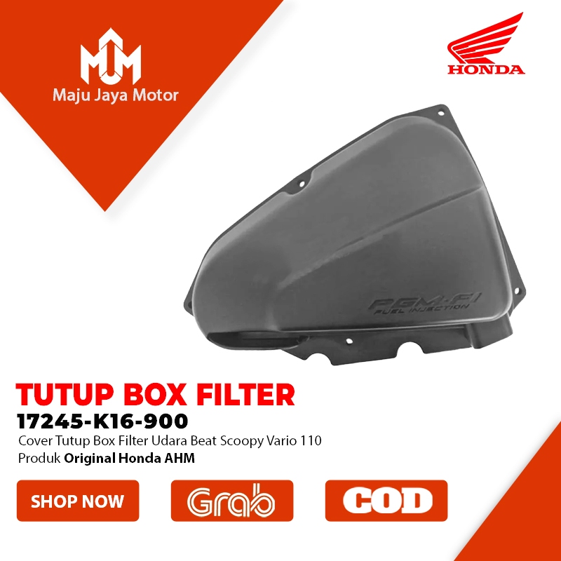 Jual Cover Tutup Box Filter Udara Beat Scoopy Vario 110 PGM Fi K16 ...