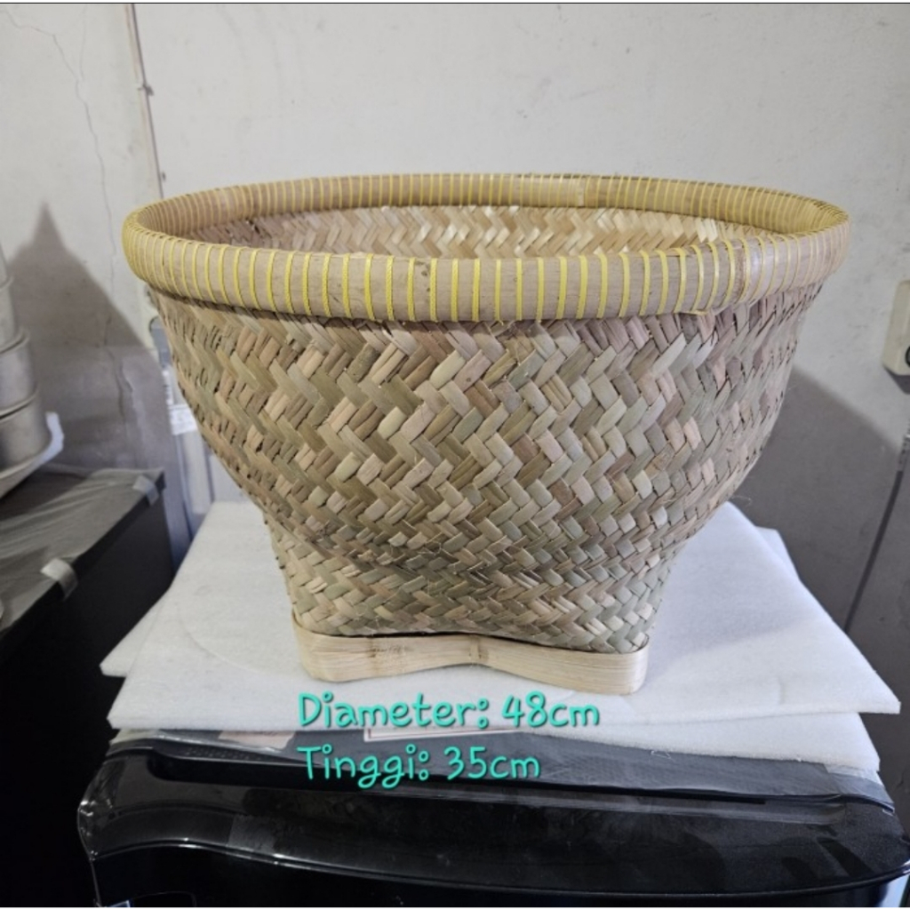 Jual Bakul nasi bambu jumbo 48 cm | Shopee Indonesia
