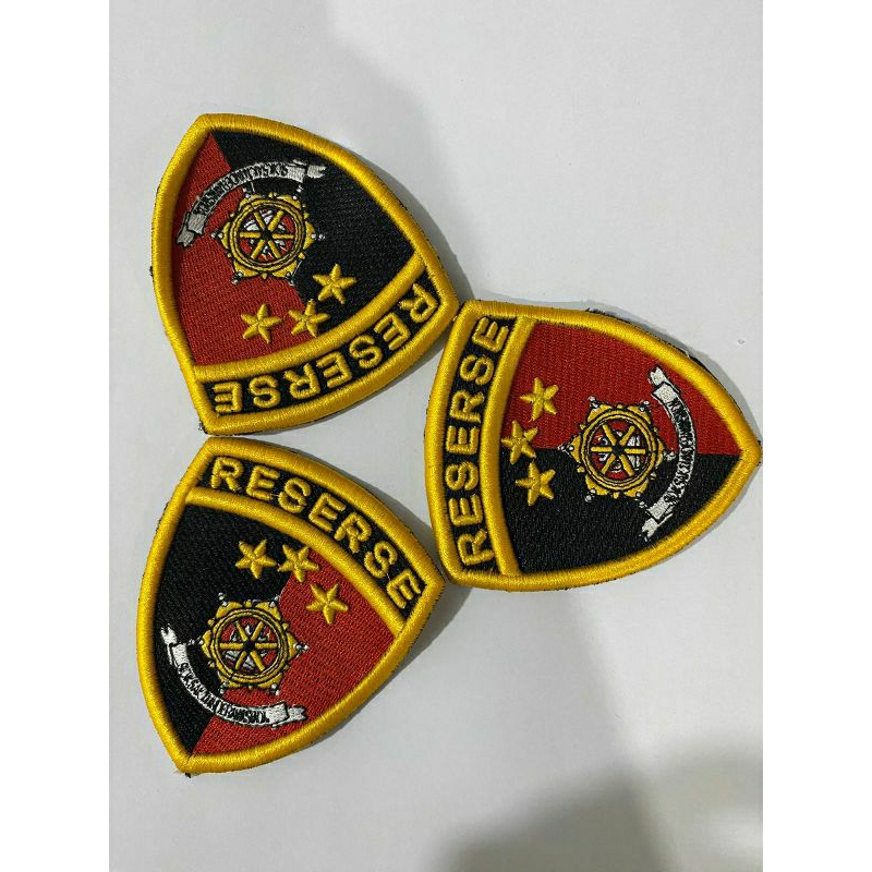 Jual Logo Reserse Terbaru Bordir Timbul atribut polri | Shopee Indonesia
