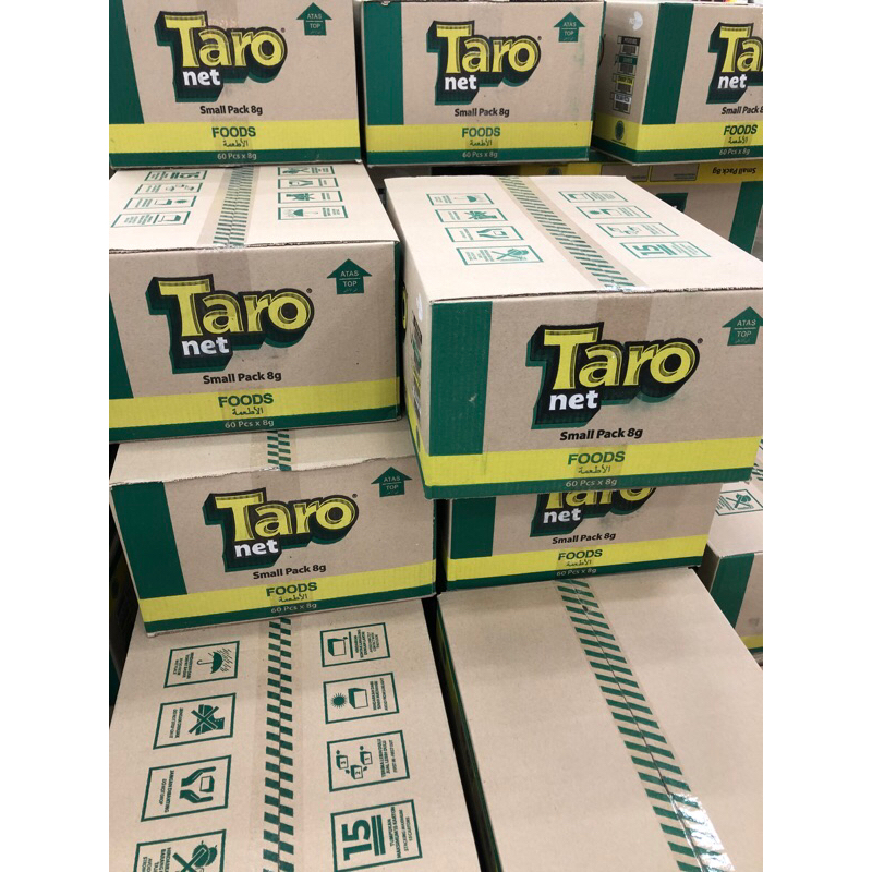 Jual Taro Steak/Seaweed/Barbeque 8gr (1 karton) | Shopee Indonesia