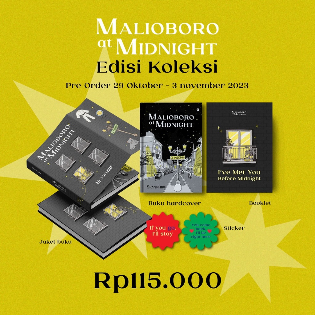 Jual Novel Malioboro at Midnight - Skysphire - Bukune | Shopee Indonesia