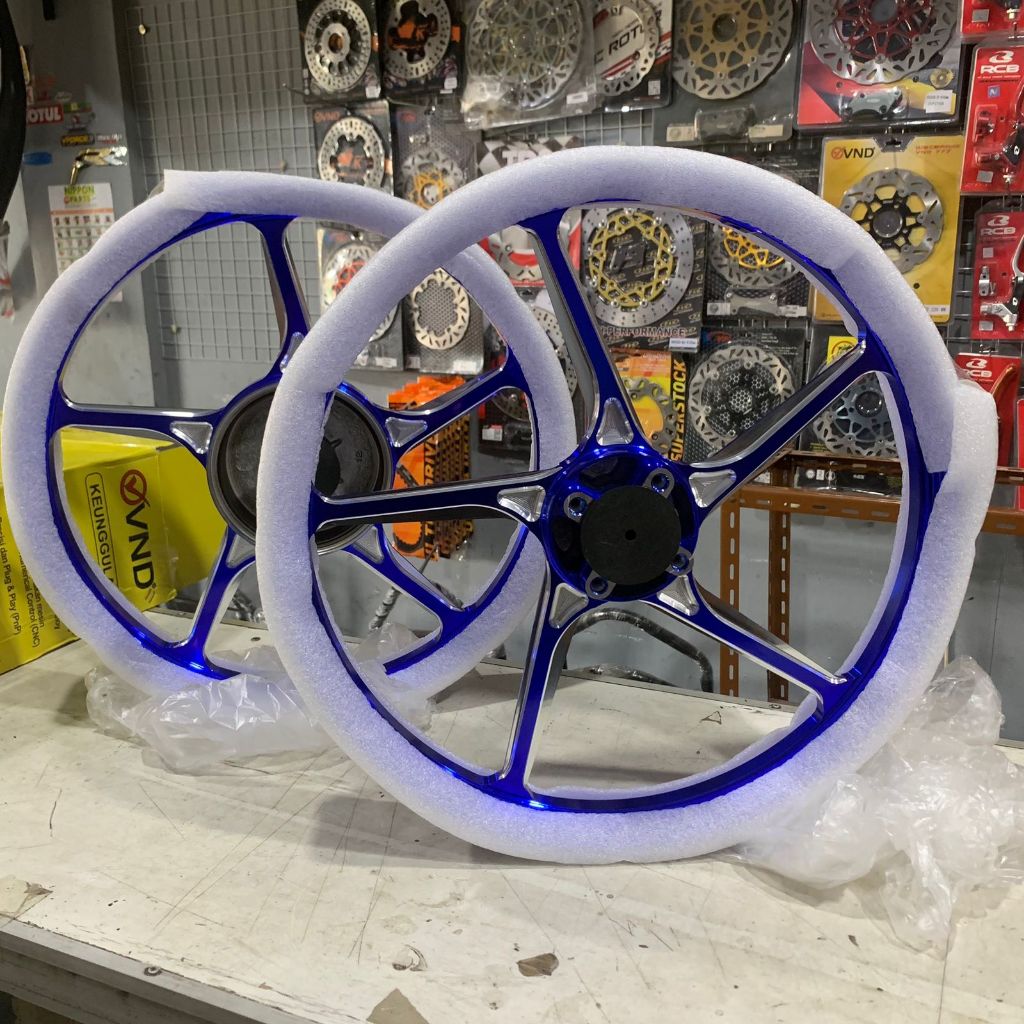 Jual VELG VND AK55 CNC JUPITER Z VEGA F1ZR BIRU | Shopee Indonesia