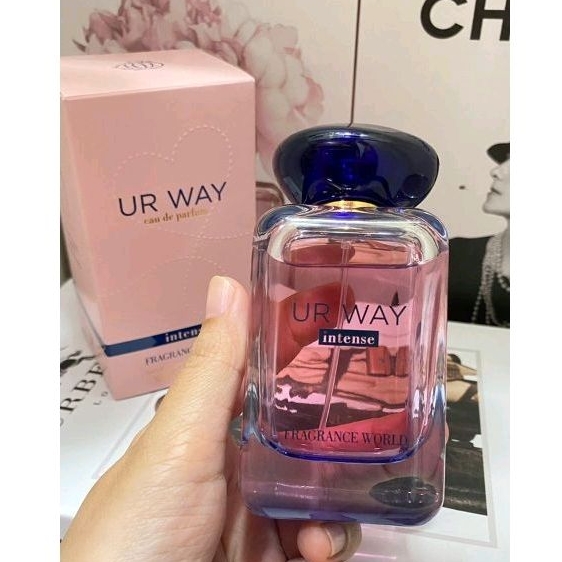 Jual Fragrance World UR WAY Intense EDP for women 100ml | Shopee Indonesia