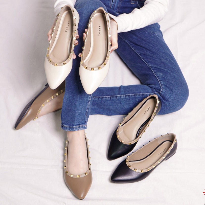 Jual LAPEPA YUK - JEMMA Sepatu Flat Shoes Wanita Untuk Kerja Kantor ...
