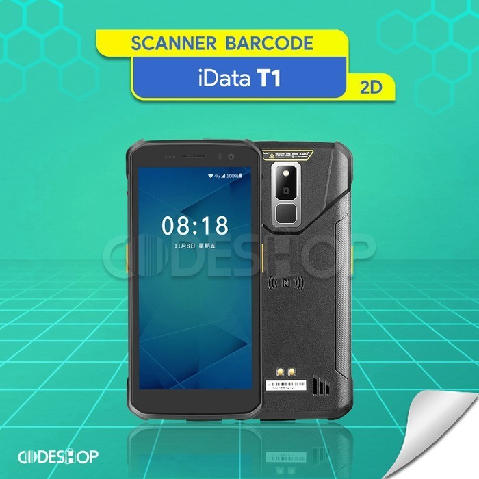 Jual Scanner Barcode Idata T1S PDT PDA Mobile Andorid 2D WIFI Bluetooth ...