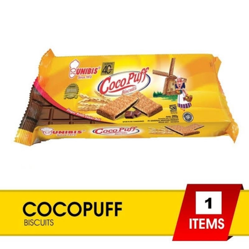Jual Unibis Coco Puff 240g | Shopee Indonesia