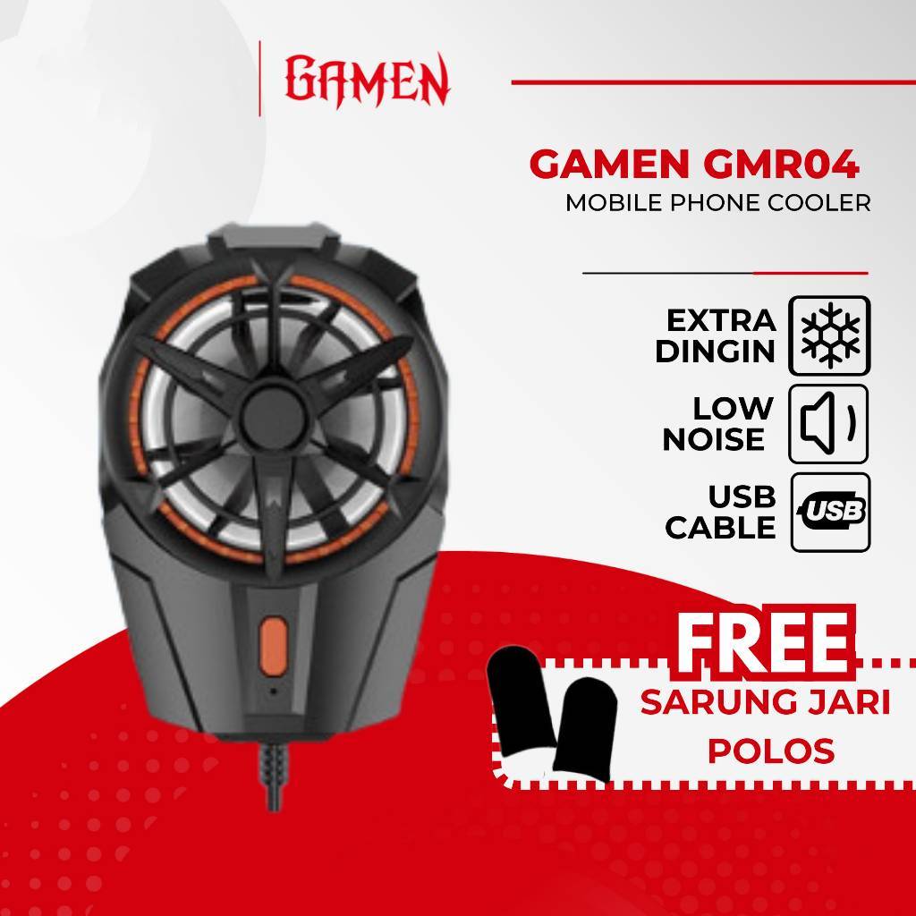 Jual GAMEN Fan Cooler Radiator Pendingin HP Cooling Fan Gaming GMR01 ...