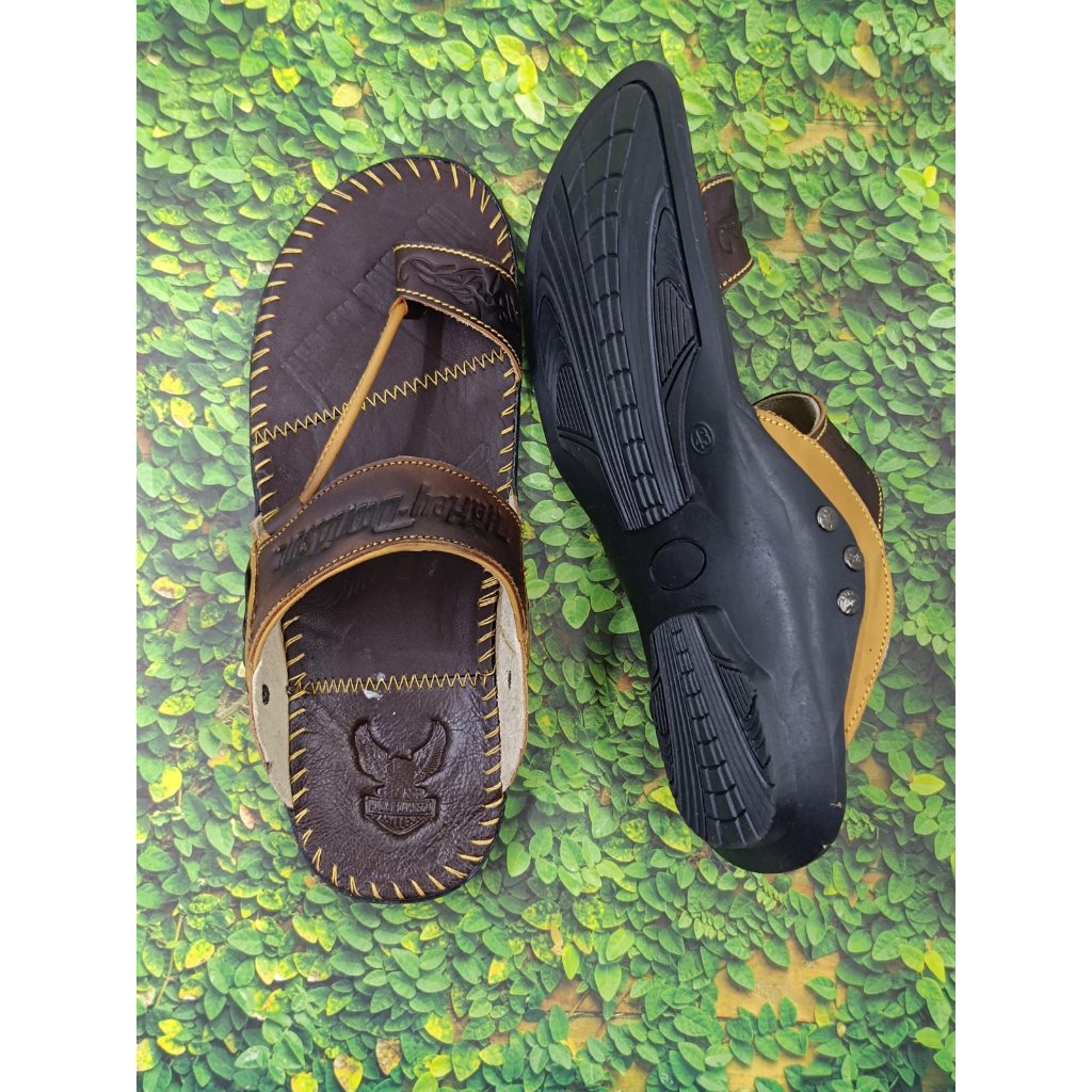 Jual SENDAL KULIT JEMPOL (A07) | Shopee Indonesia