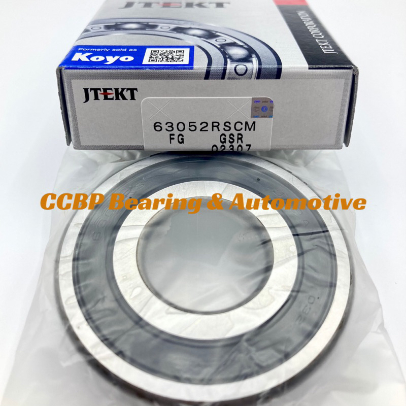 Jual Laher Ball Bearing 63052RSCM 6305ZZCM 63052RS 6305ZZ 6305CM 6305 2RS ZZ CM JTEKT | Koyo ...