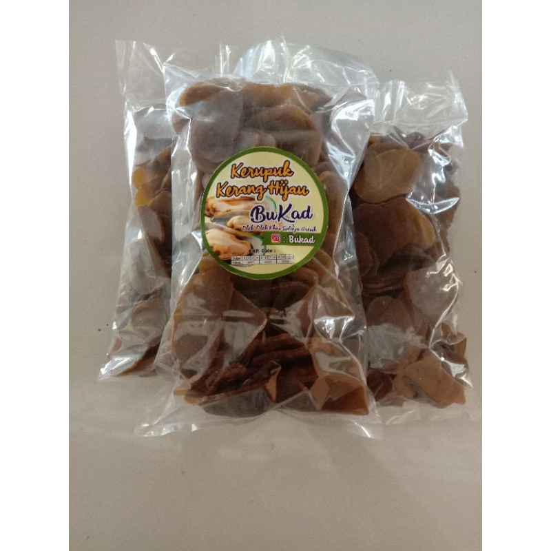 Jual kerupuk simping / kerupuk kerang /kerupuk Kupang 500grm | Shopee ...