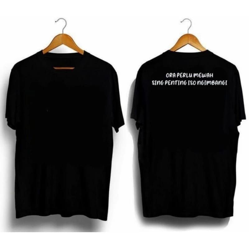 Jual KAOS ORA PERLU MEWAH SING PENTING ISO NGIMBANGI | Shopee Indonesia Jual KAOS ORA PERLU MEWAH SING PENTING ISO NGIMBANGI | Shopee Indonesia