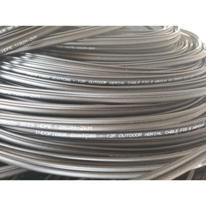 Jual KU MINI 12CORE FIG8 ARMOUR 1KM INDOFIBER | Shopee Indonesia