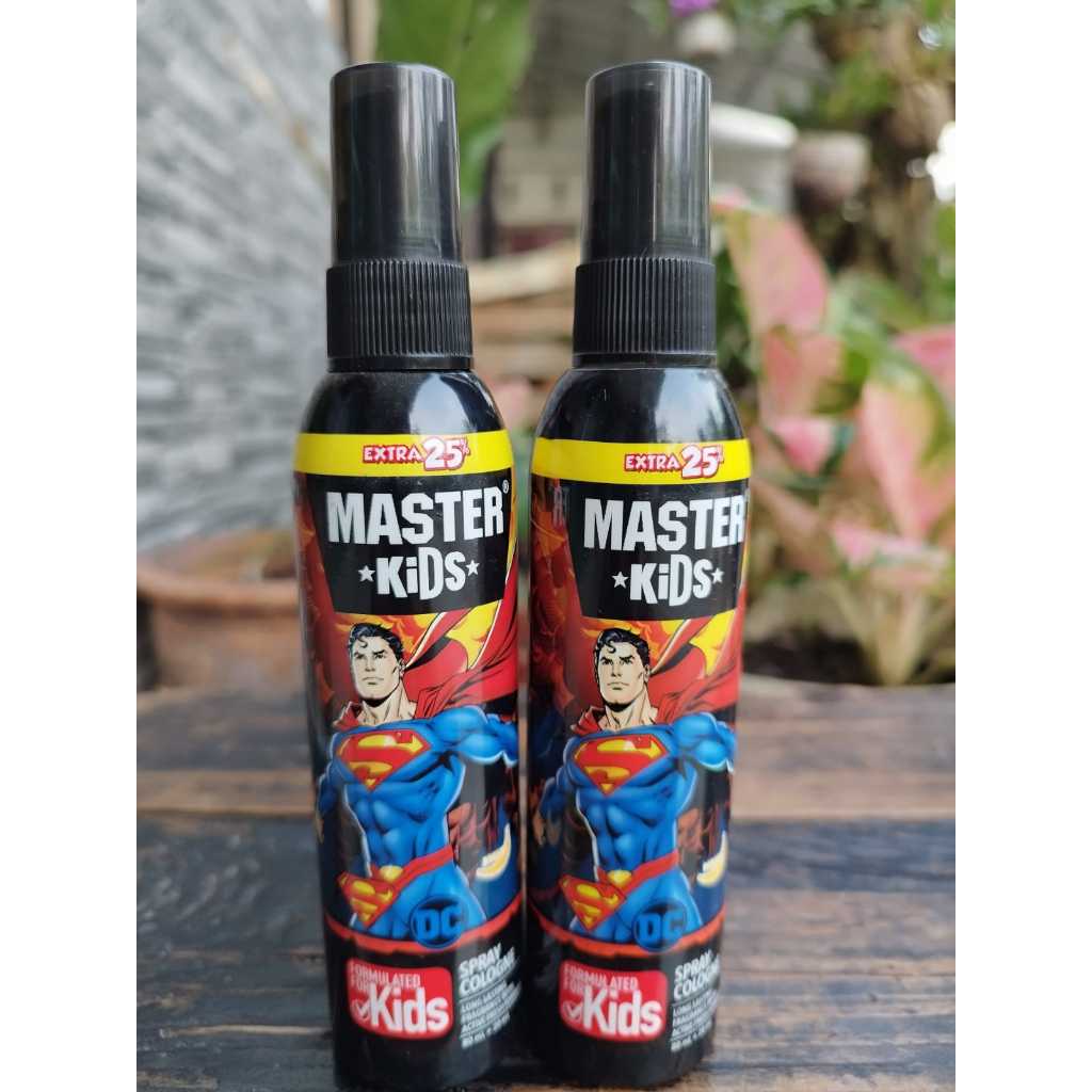 Jual Master Kids Spray Cologne Superman 100ml | Shopee Indonesia