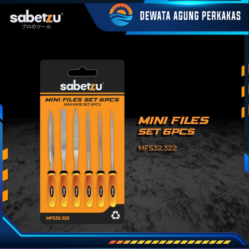 Jual Kikir Mini Set 6 Pcs Sabetzu Alat Kikir Besi Kayu Batu Kaca Emas ...