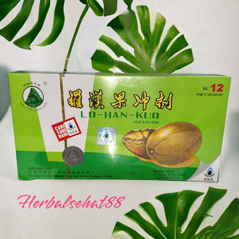 Jual lohankuo infusion / Lohan Guo infusion / Lo Han Kuo / obat herbal ...