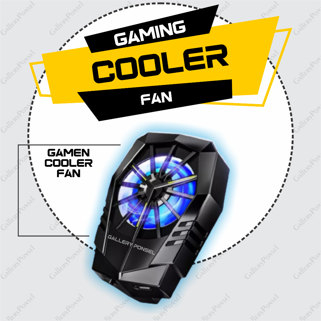 Jual GAMEN Gaming Cooler Fan with Battery - Garansi Resmi | Shopee ...