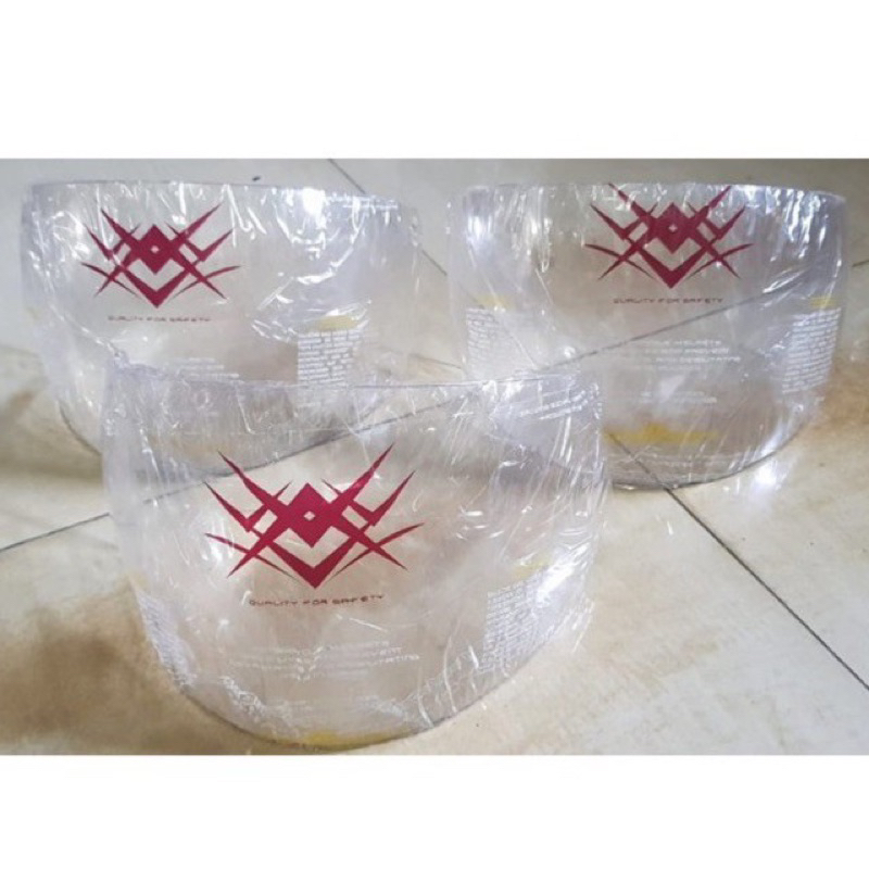 Jual Kaca Helm Half Face Visor Helm THI Original Warna Bening ...