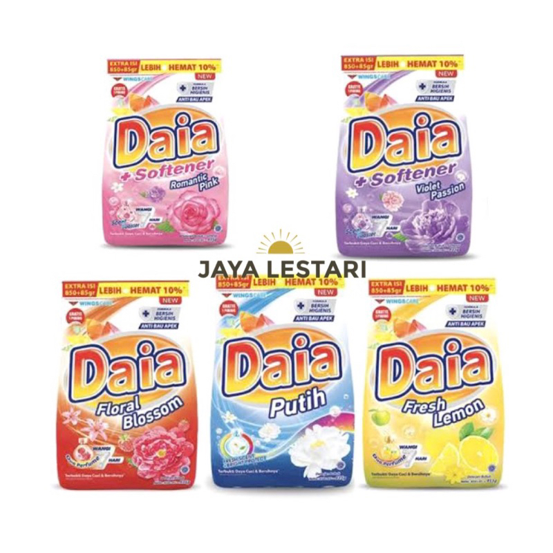 Jual Daia Deterjen (470g) (5 Varian) | Shopee Indonesia