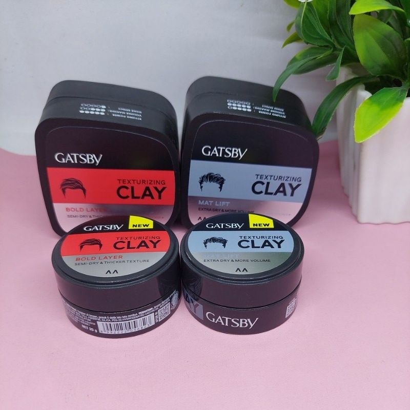 Jual GATSBY TEXTURIZING CLAY/Minyak Rambut Pria/Perawatan Rambut/Gatsby ...