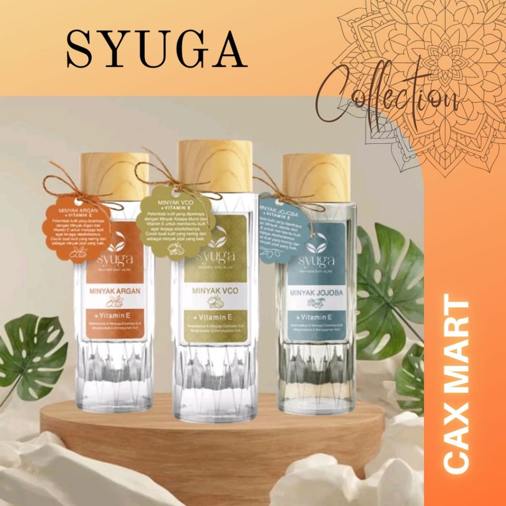 Jual SYUGA Minyak VCO | Argan | Jojoba 150ml | Shopee Indonesia