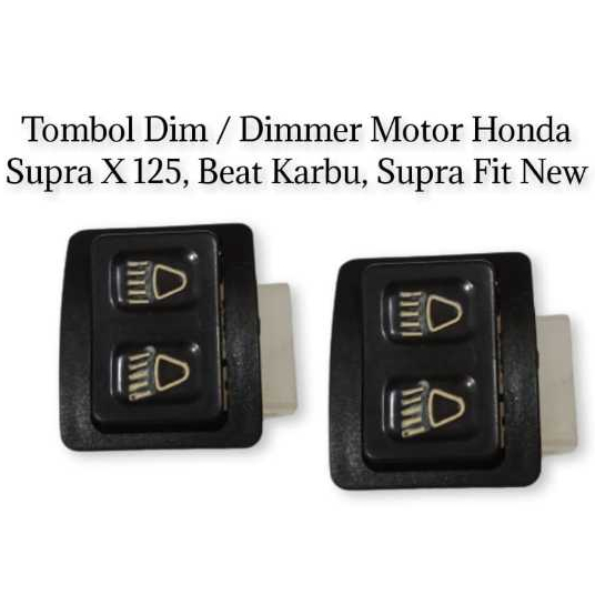 Jual Tombol Dim Dimmer Motor Honda Supra X 125 Beat Karbu Supra Fit New ...