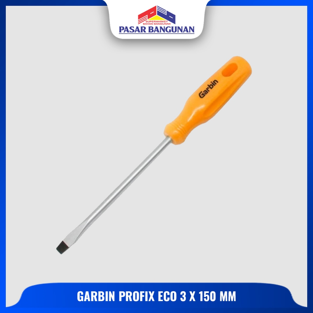 Jual Obeng Garbin Profix Eco 3 x 150 mm (-) (+) | Shopee Indonesia