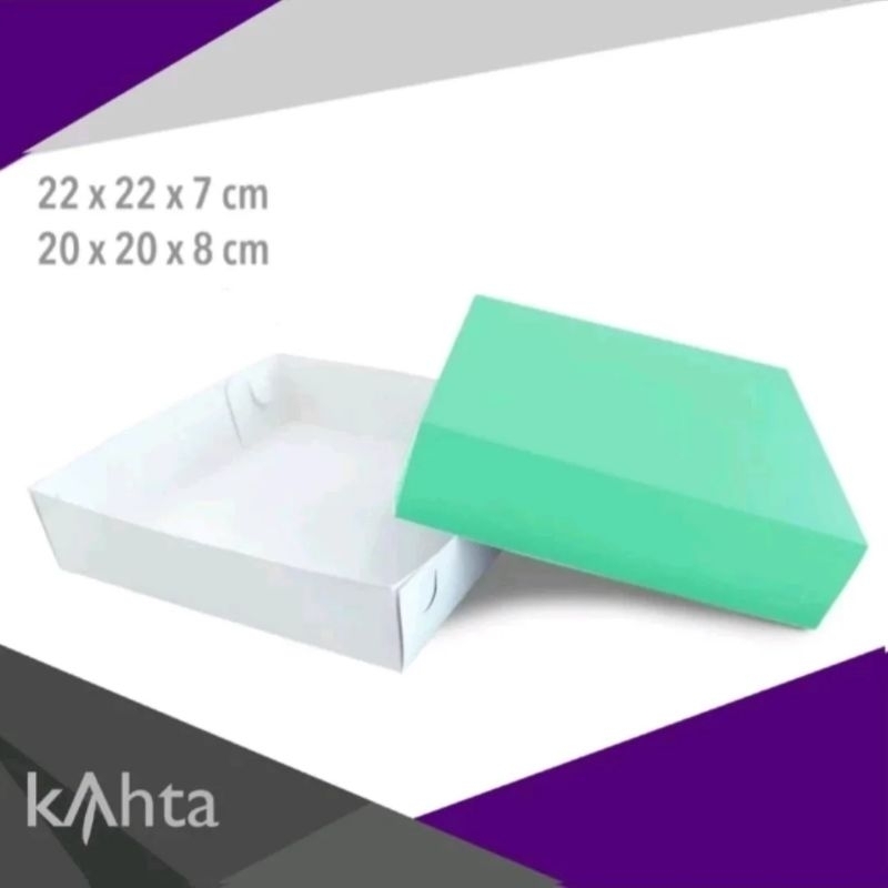 Jual Dus Kue / Box Kue / Kotak Kue Brownies Bolu Lapis Legit Varian ...