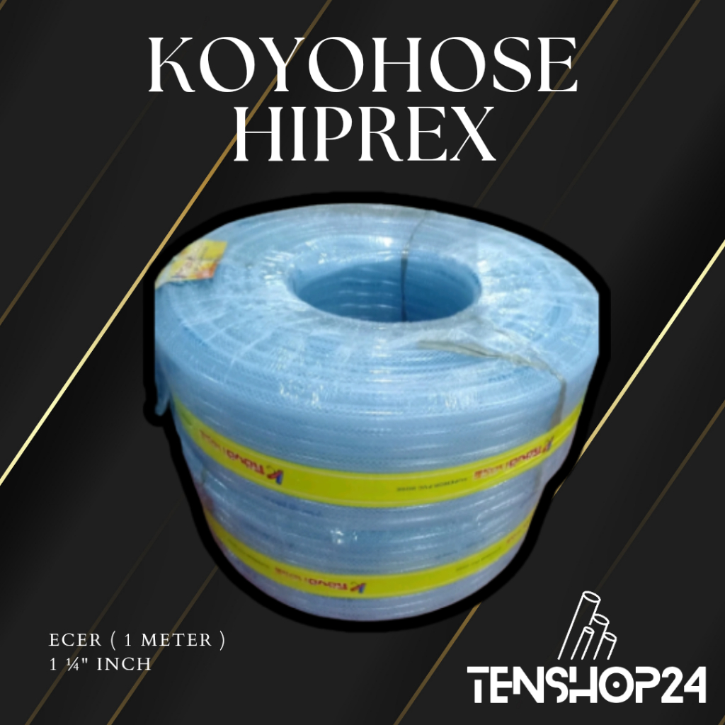 Jual Selang Air Serat Benang Merk Koyohose 1 1/4" Inch Jual Eceran ( Harga PerMeter ) Tebal Roll ...